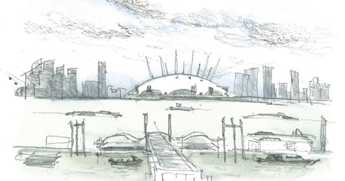 Trinity Buoy Wharf Drawings by David Gentleman - News - Trinity Buoy Wharf