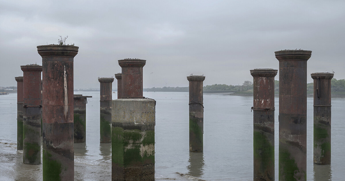 Michael Collins: Pillars in the River - What's on - Trinity Buoy Wharf