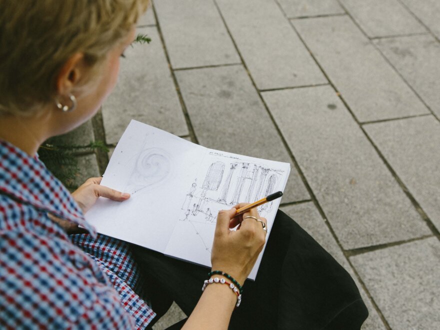 Free family drawing workshop - What's on - Trinity Buoy Wharf