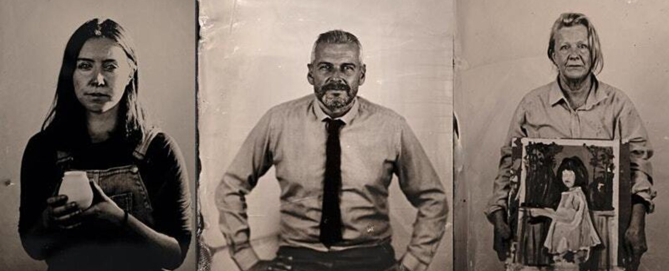 19th Century Collodion glass plate photographic portrait sessions ...